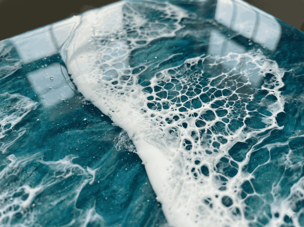 Resin Ocean Art Tutorial: The 3-Stage Protocol for Perfect Cells